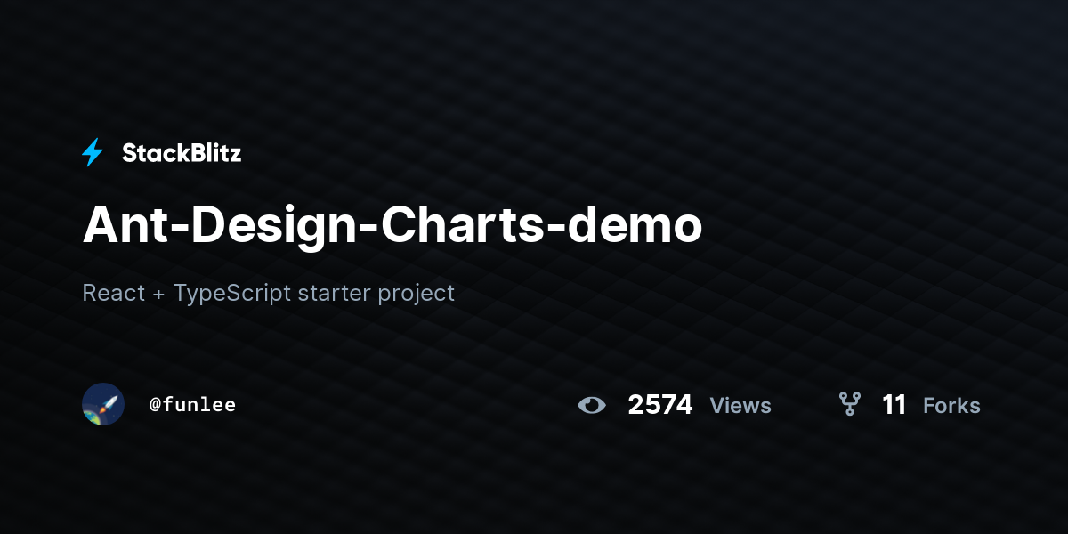Ant-Design-Charts-demo - StackBlitz