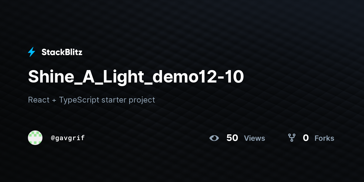 Shine_A_Light_demo12-10 - StackBlitz