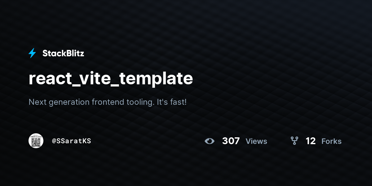 react_vite_template - StackBlitz
