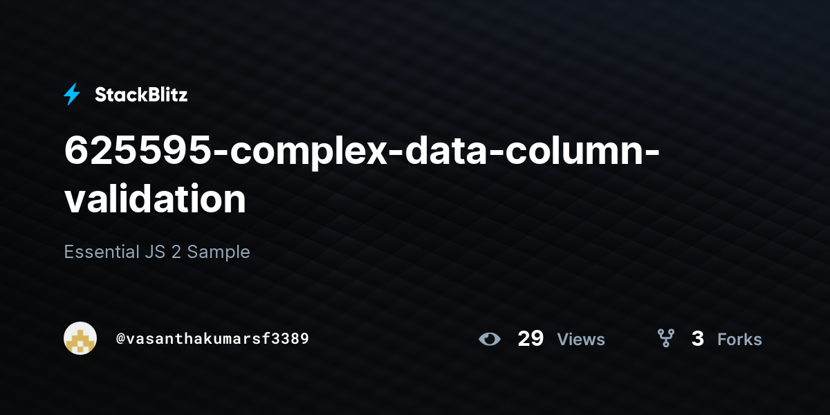 625595-complex-data-column-validation - StackBlitz