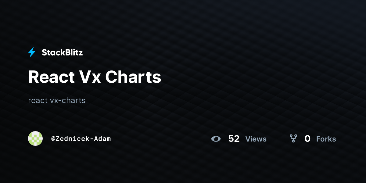 React Vx Charts - StackBlitz
