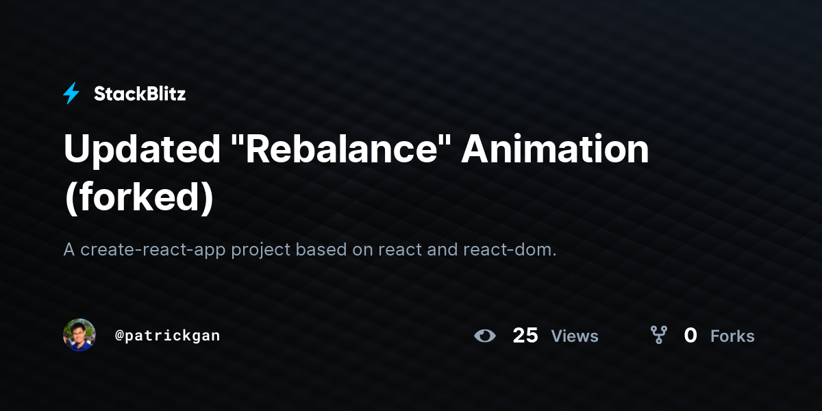 Updated "Rebalance" Animation (forked) - StackBlitz