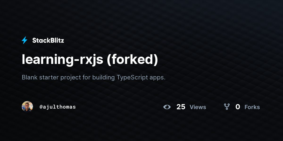 learning-rxjs (forked) - StackBlitz