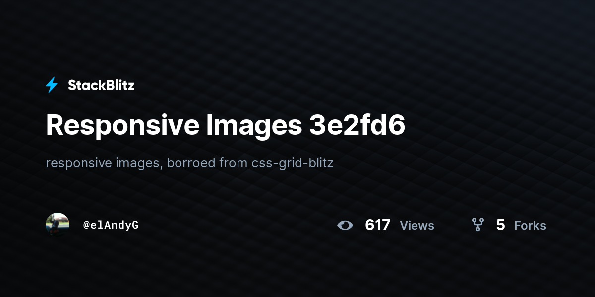 Responsive Images 3e2fd6 - StackBlitz