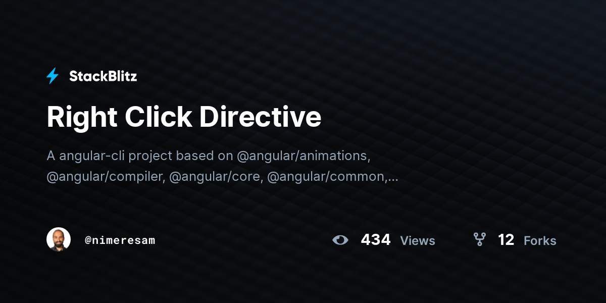Right Click Directive - StackBlitz