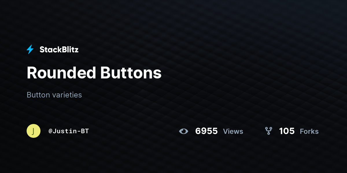 Rounded Buttons - StackBlitz