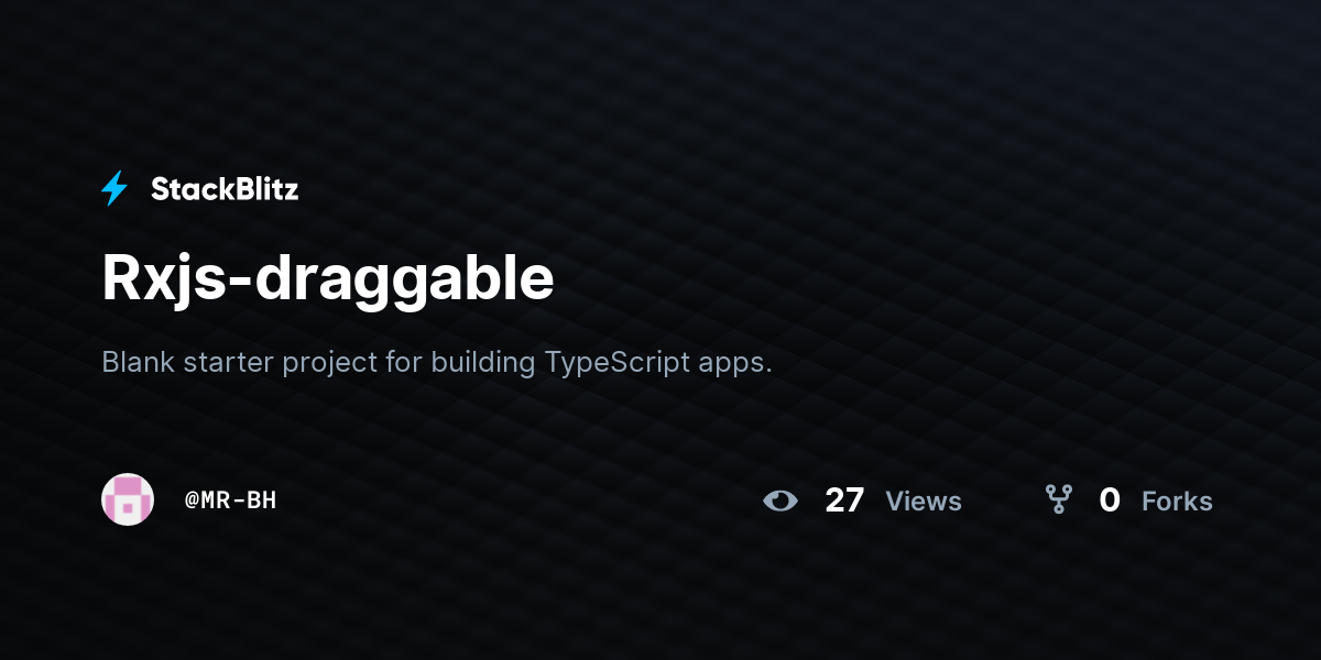 Rxjs-draggable - StackBlitz
