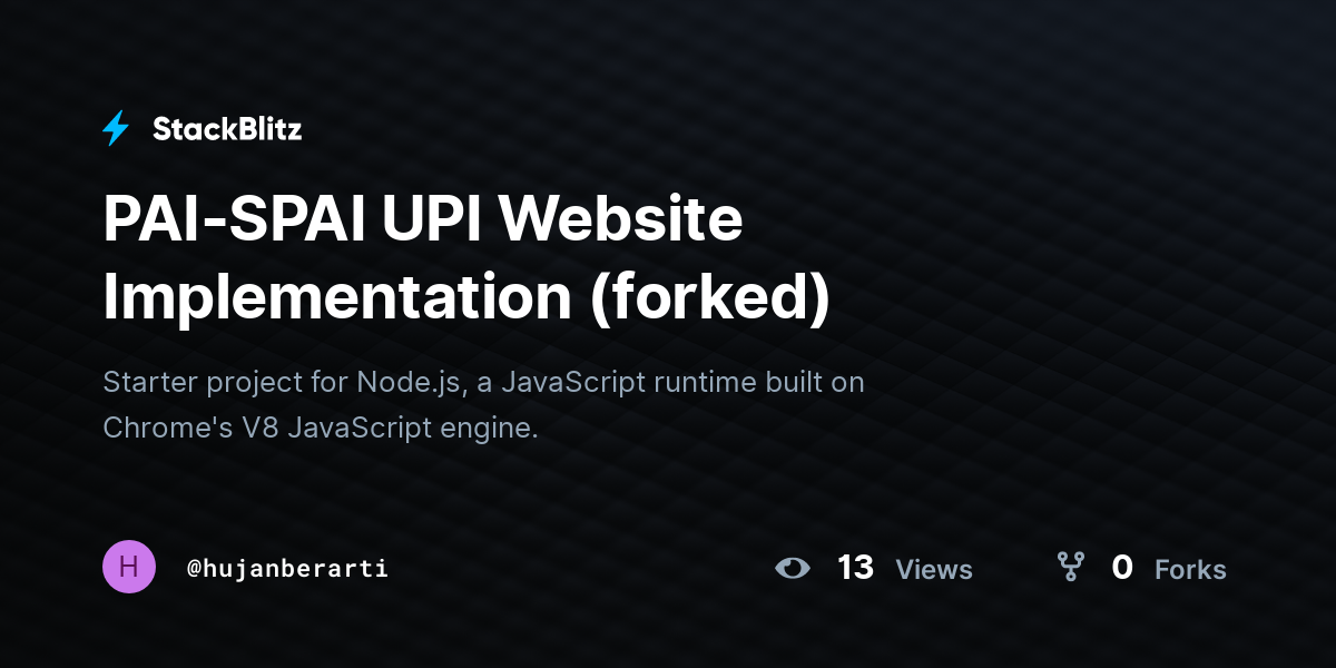 PAI-SPAI UPI Website Implementation (forked) - StackBlitz