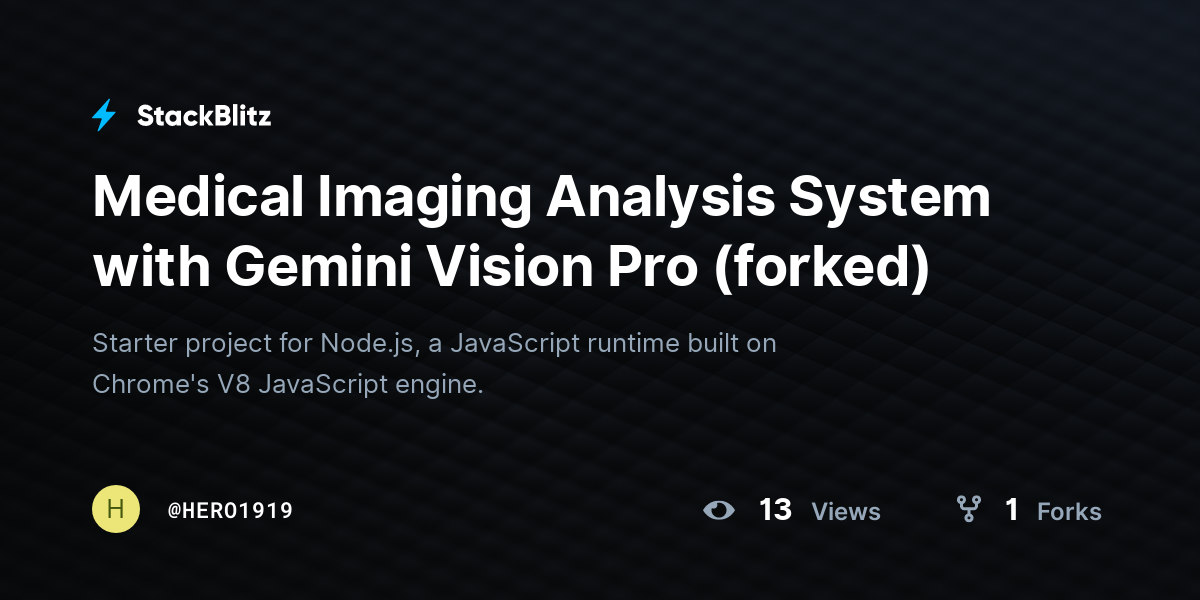 Medical Imaging Analysis System with Gemini Vision Pro (forked ...