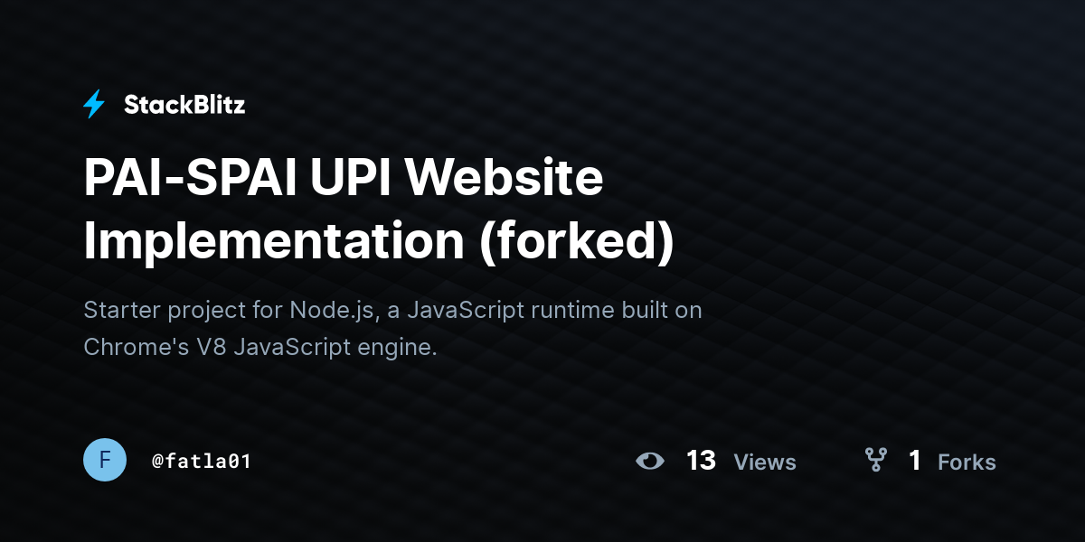 PAI-SPAI UPI Website Implementation (forked) - StackBlitz