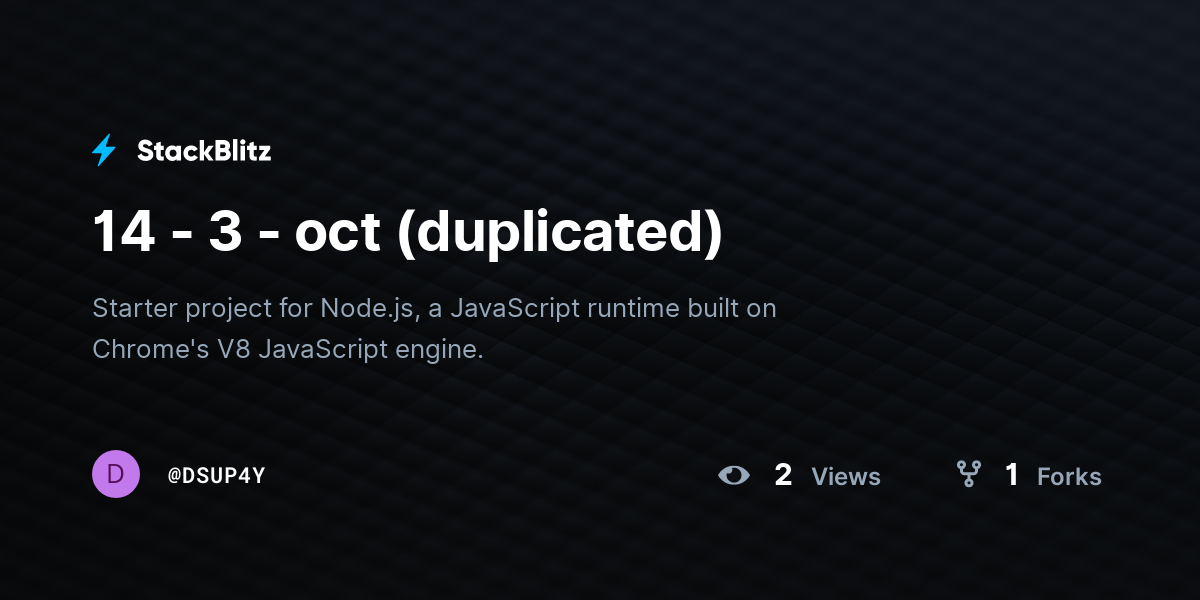 14 - 3 - oct (duplicated) - StackBlitz