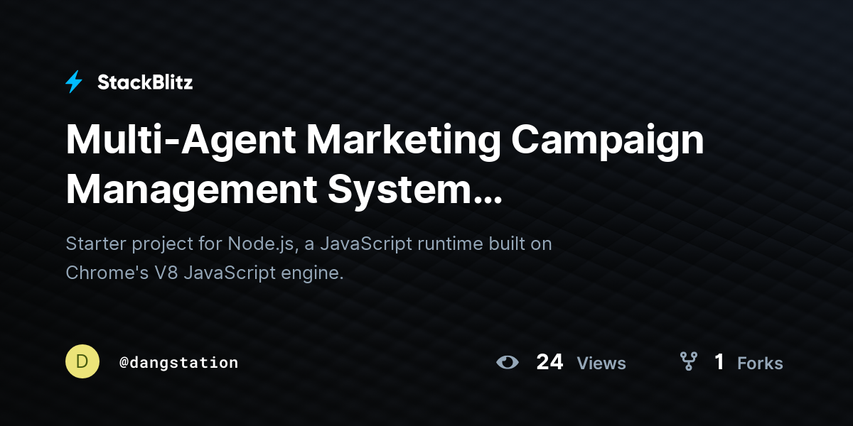 Multi-Agent Marketing Campaign Management System Architecture (forked ...