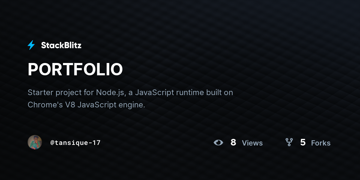 Hacker-Themed Cybersecurity Portfolio Website (duplicated) - StackBlitz