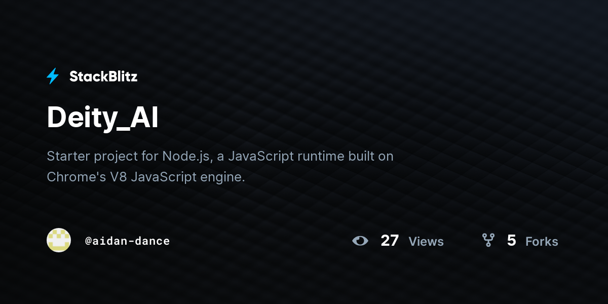 Deity_AI - StackBlitz