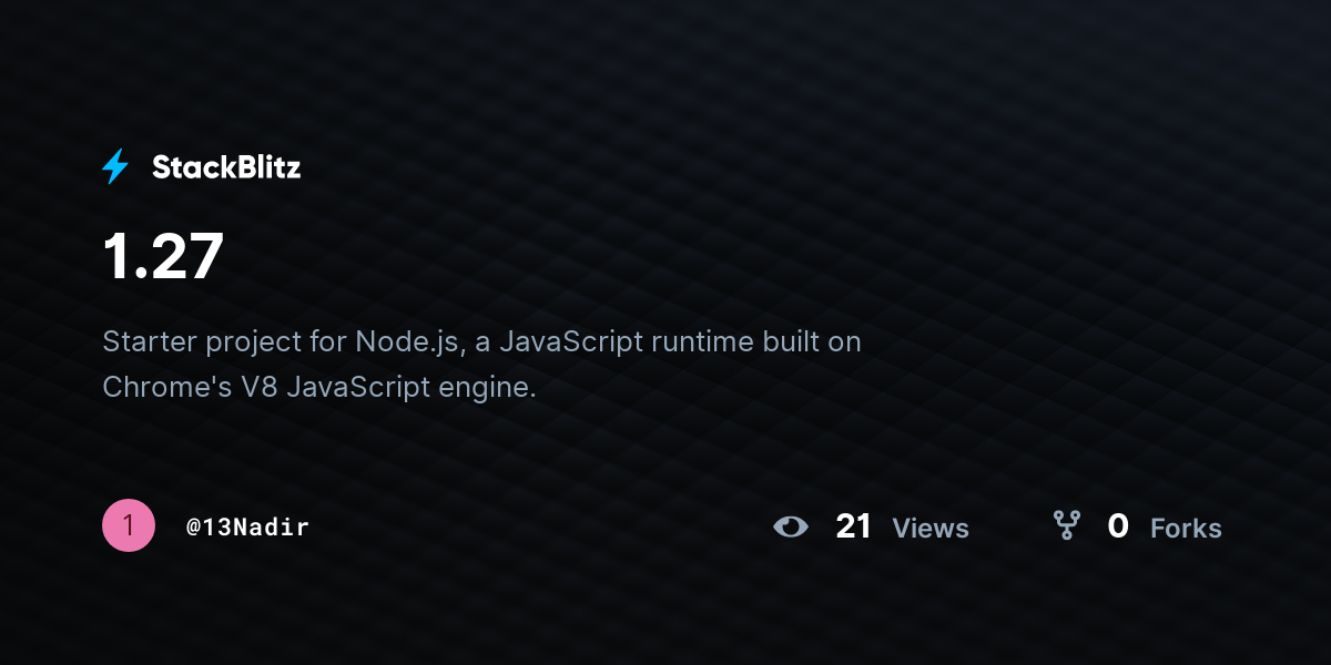 1.27 - StackBlitz