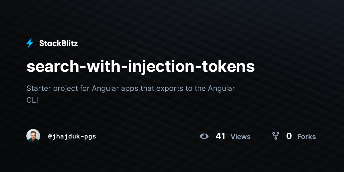 search-with-injection-tokens - StackBlitz