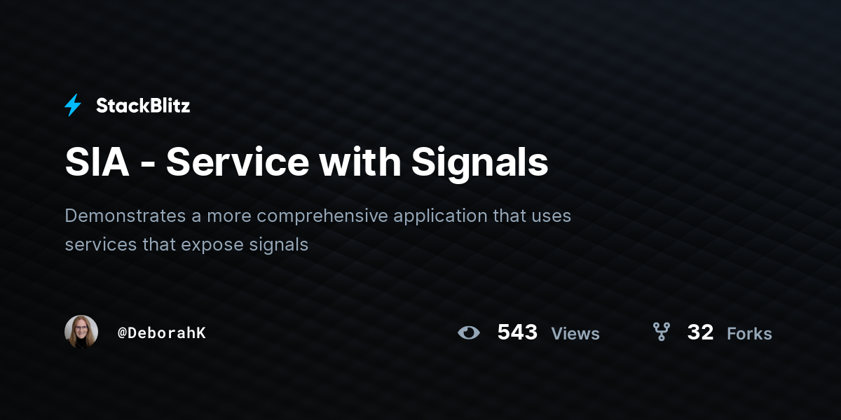 SIA - Service with Signals - StackBlitz