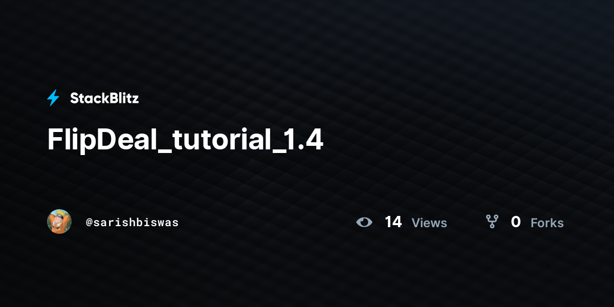 FlipDeal_tutorial_1.4 - StackBlitz