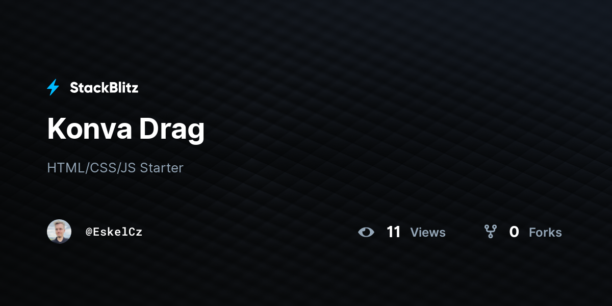 Konva Drag - StackBlitz