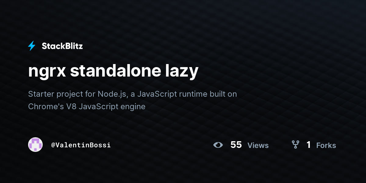 ngrx standalone lazy - StackBlitz