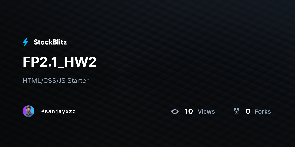 FP2.1_HW2 - StackBlitz