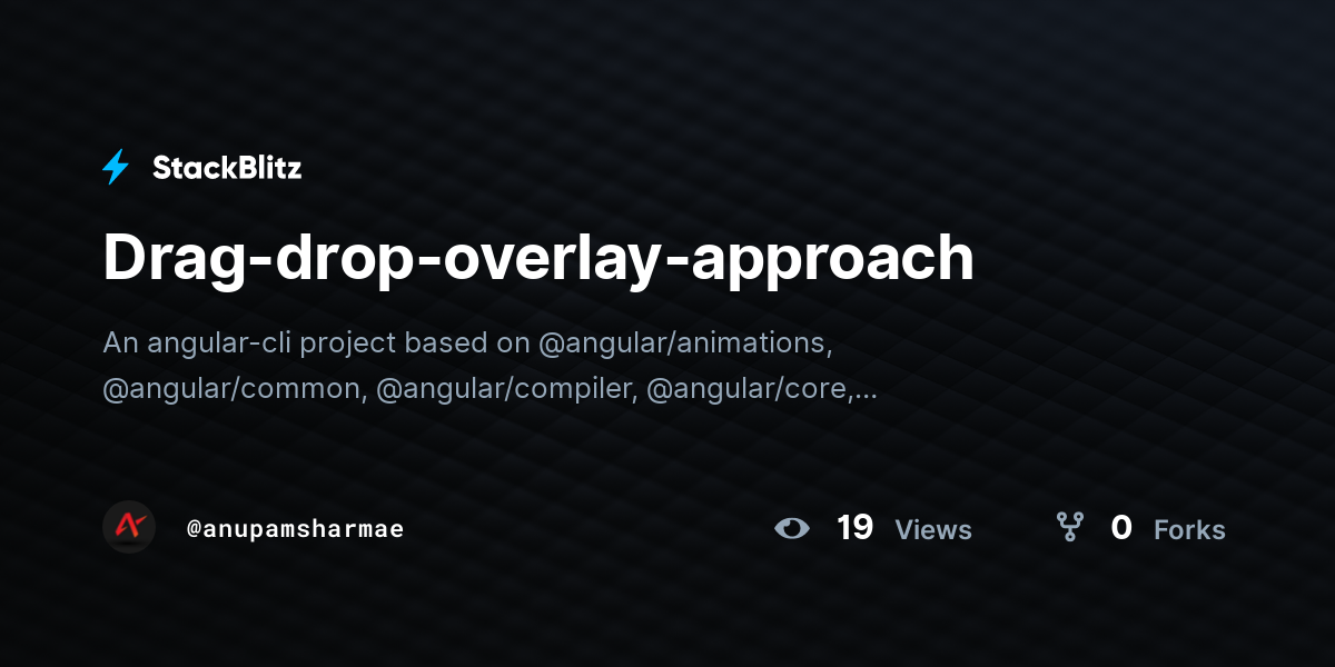 Drag-drop-overlay-approach - StackBlitz