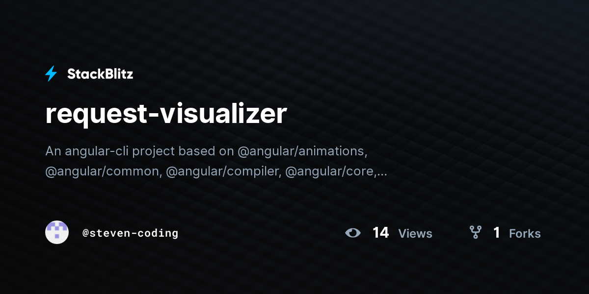 request-visualizer - StackBlitz