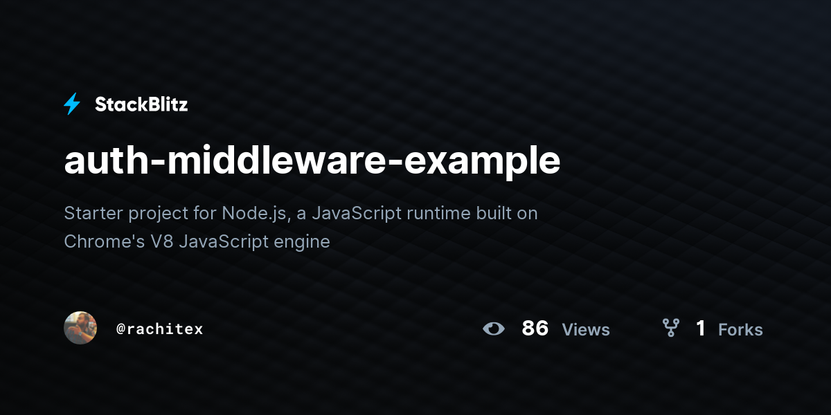 auth-middleware-example - StackBlitz