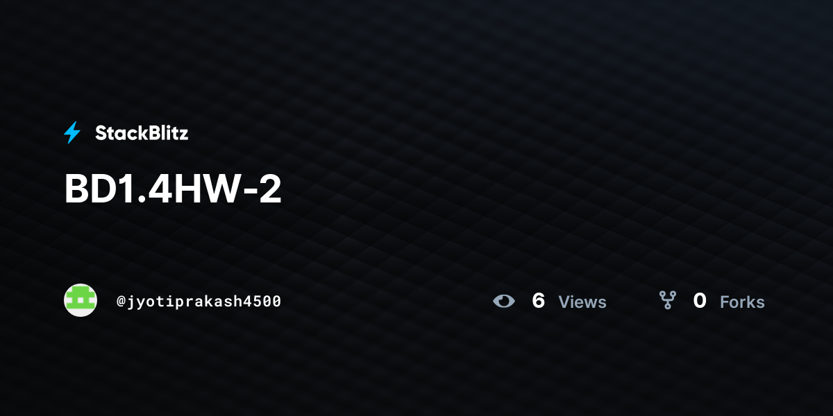 BD1.4HW-2 - StackBlitz