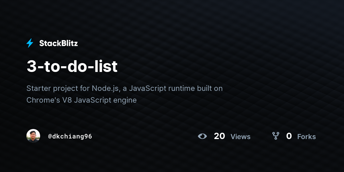 3-to-do-list - StackBlitz