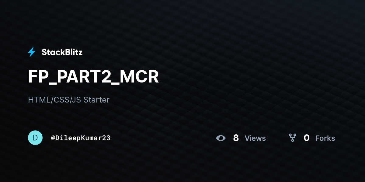 FP_PART2_MCR - StackBlitz