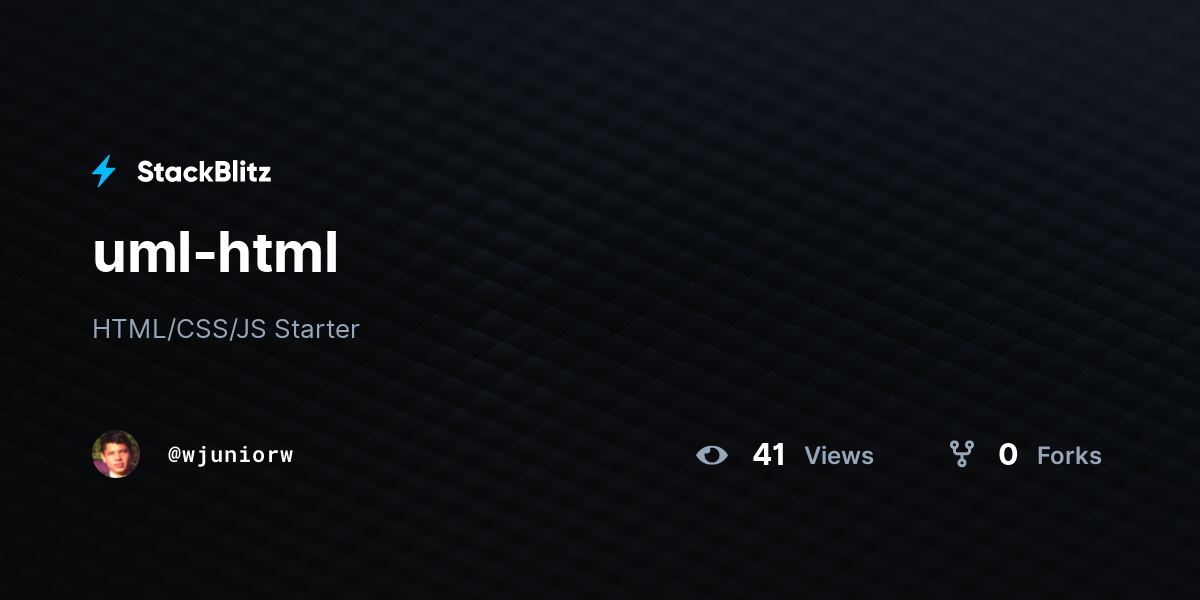 uml-html - StackBlitz