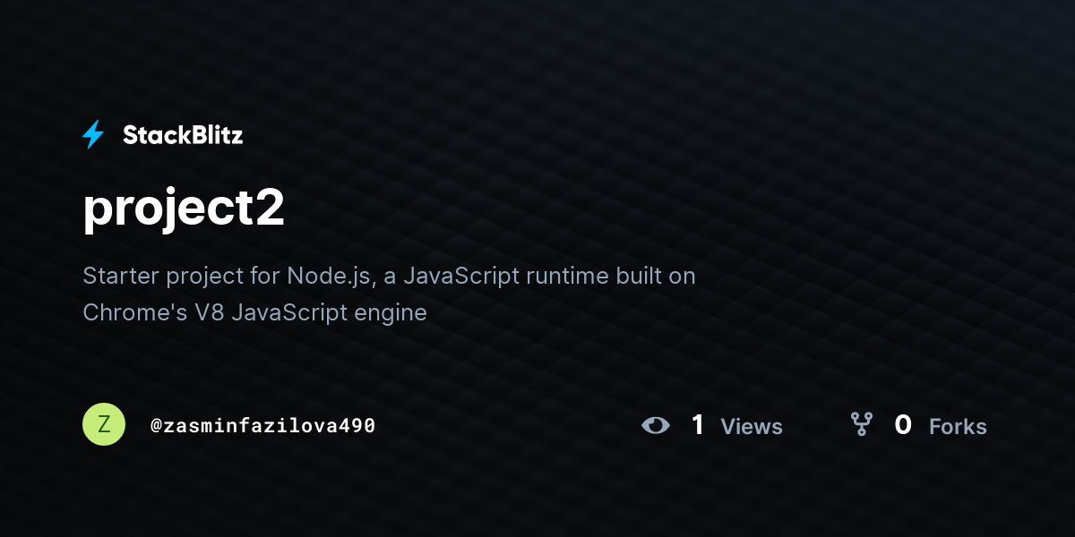 project2 - StackBlitz