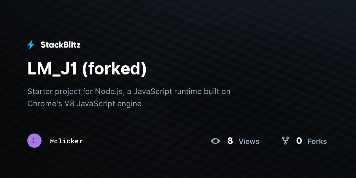 LM_J1 (forked) - StackBlitz