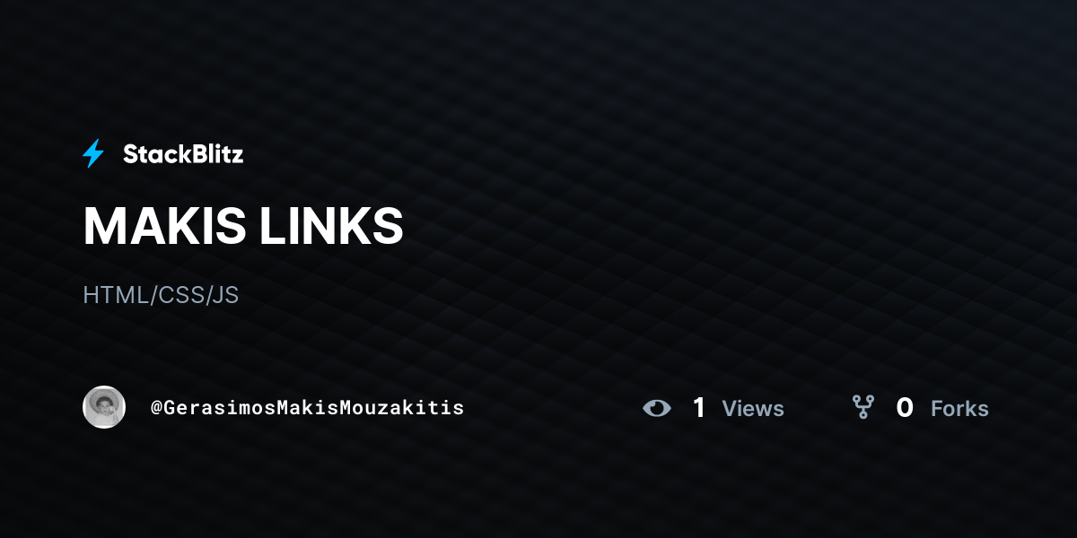 MAKIS LINKS - StackBlitz