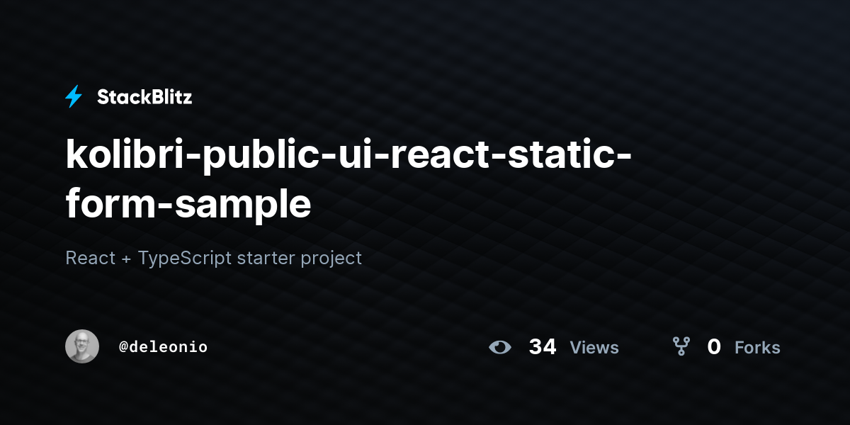 kolibri-public-ui-react-static-form-sample - StackBlitz