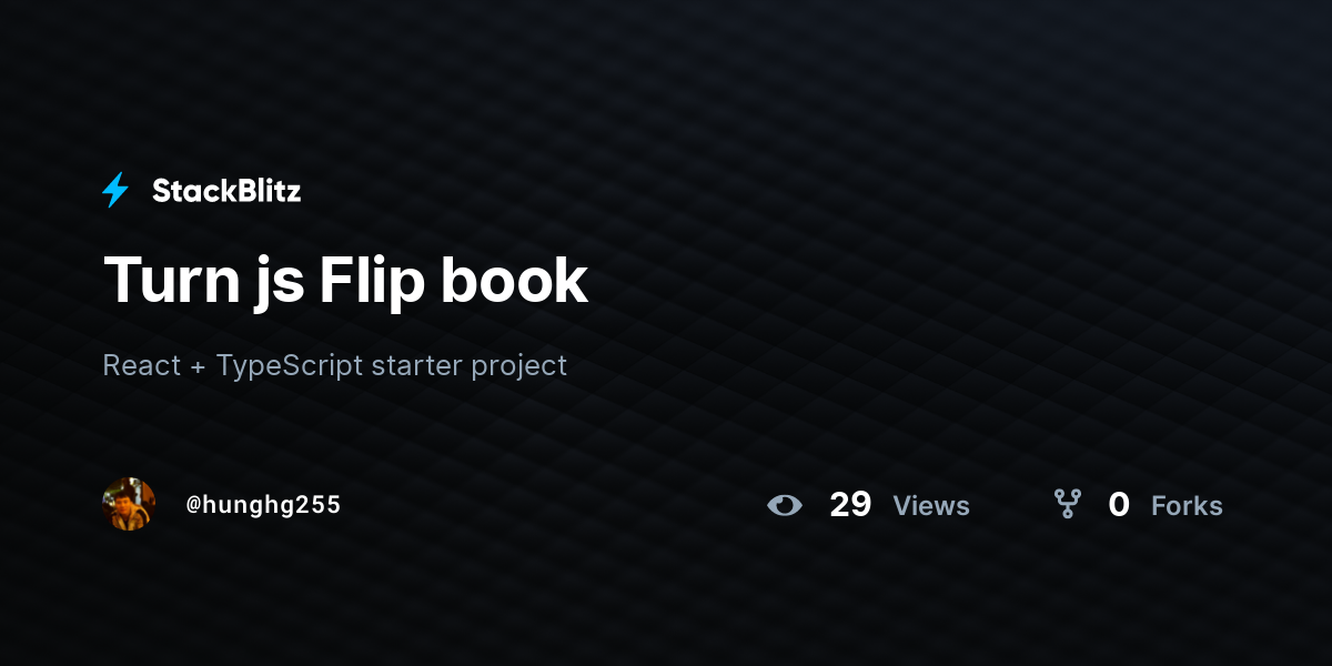 Turn js Flip book - StackBlitz