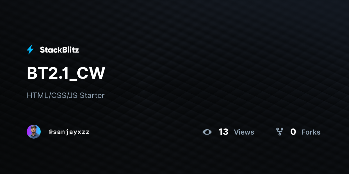 BT2.1_CW - StackBlitz