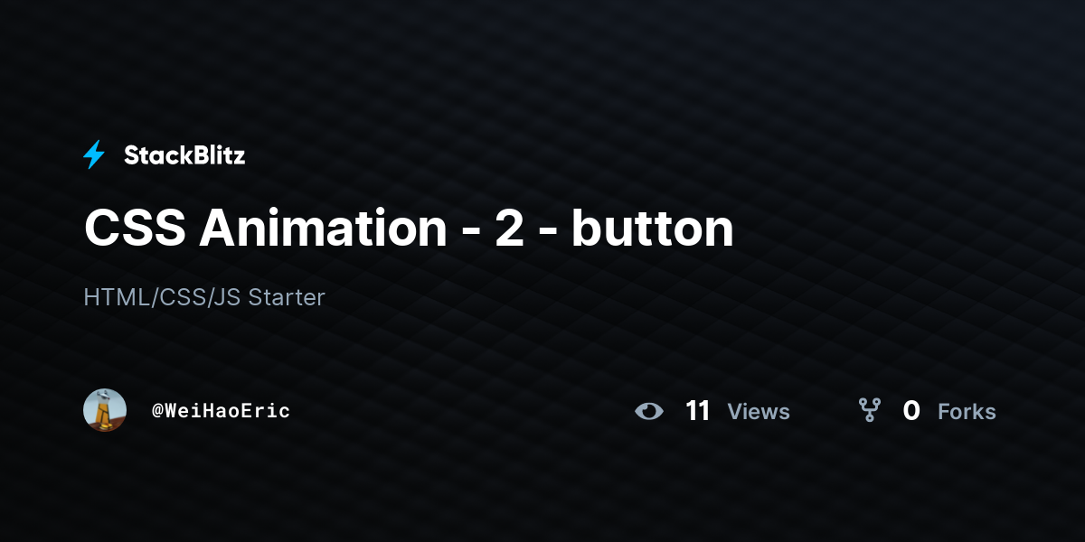 CSS Animation - 2 - button - StackBlitz
