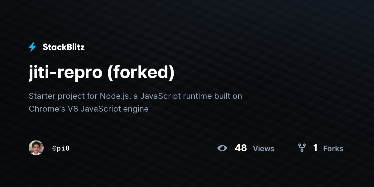 jiti-repro (forked) - StackBlitz