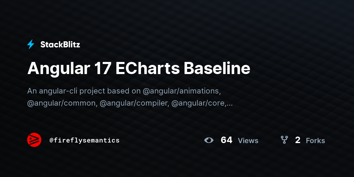 Angular 17 ECharts Baseline - StackBlitz