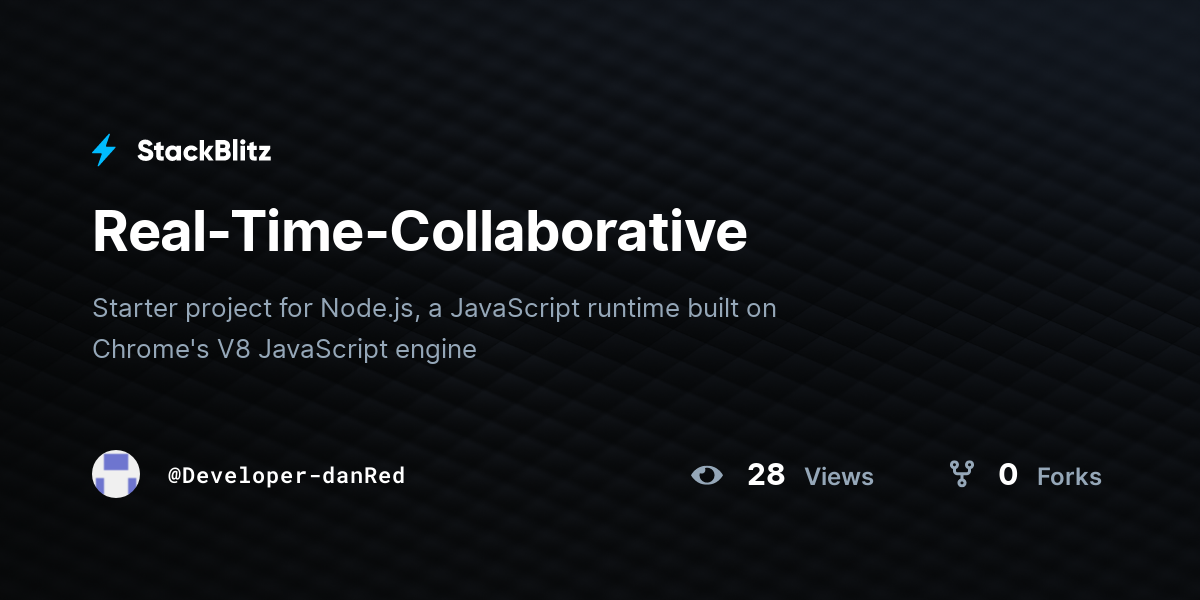 Real-Time-Collaborative - StackBlitz