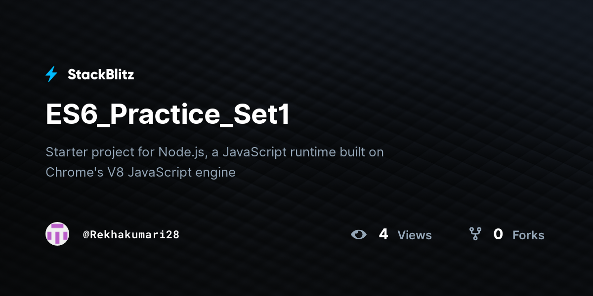 ES6_Practice_Set1 - StackBlitz