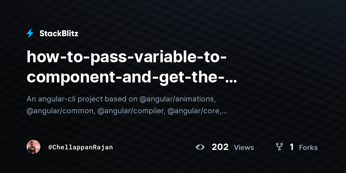 how-to-pass-variable-to-component-and-get-the-variable-in-the-ng ...