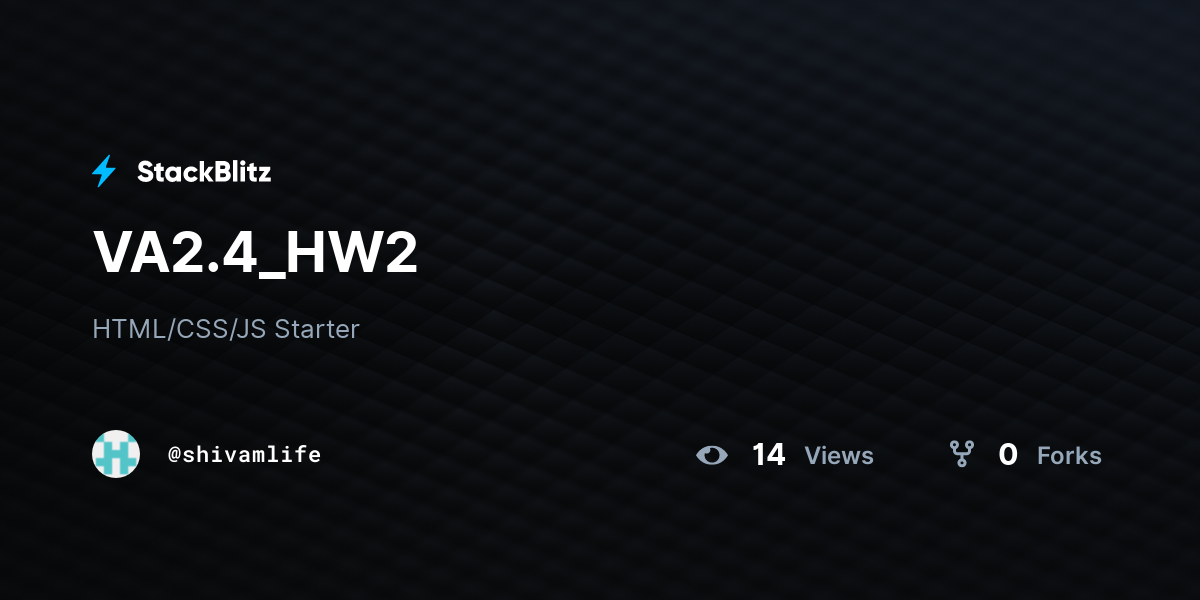 VA2.4_HW2 - StackBlitz