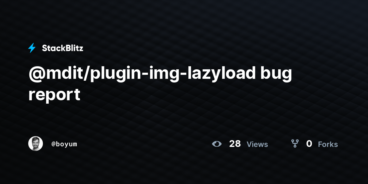 @mdit/plugin-img-lazyload bug report - StackBlitz