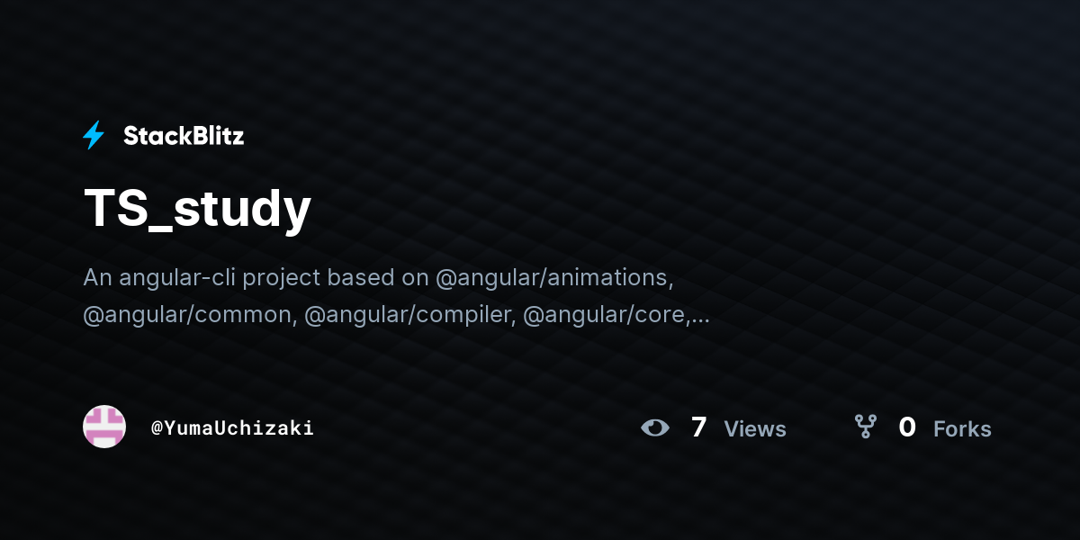 TS_study - StackBlitz