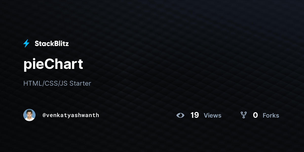pieChart - StackBlitz