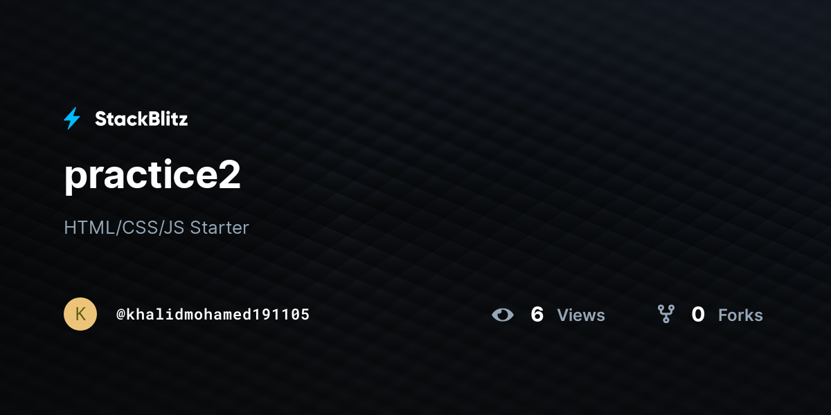 practice2 - StackBlitz