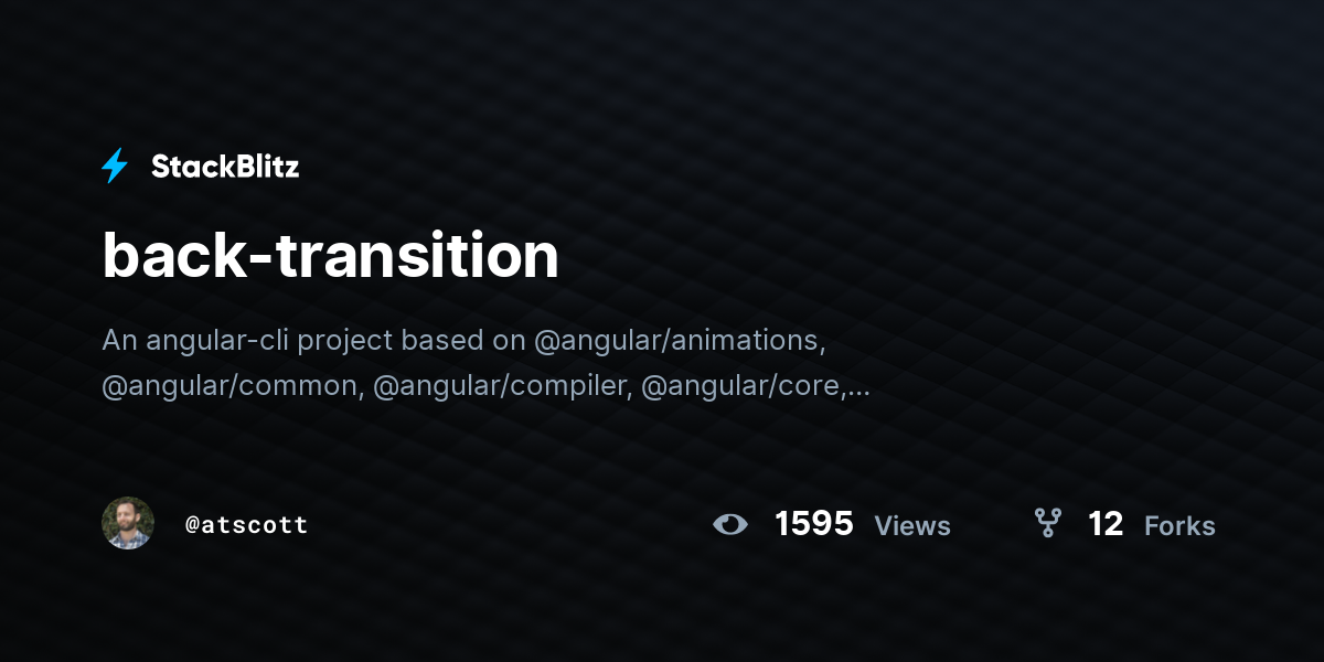 back-transition - StackBlitz